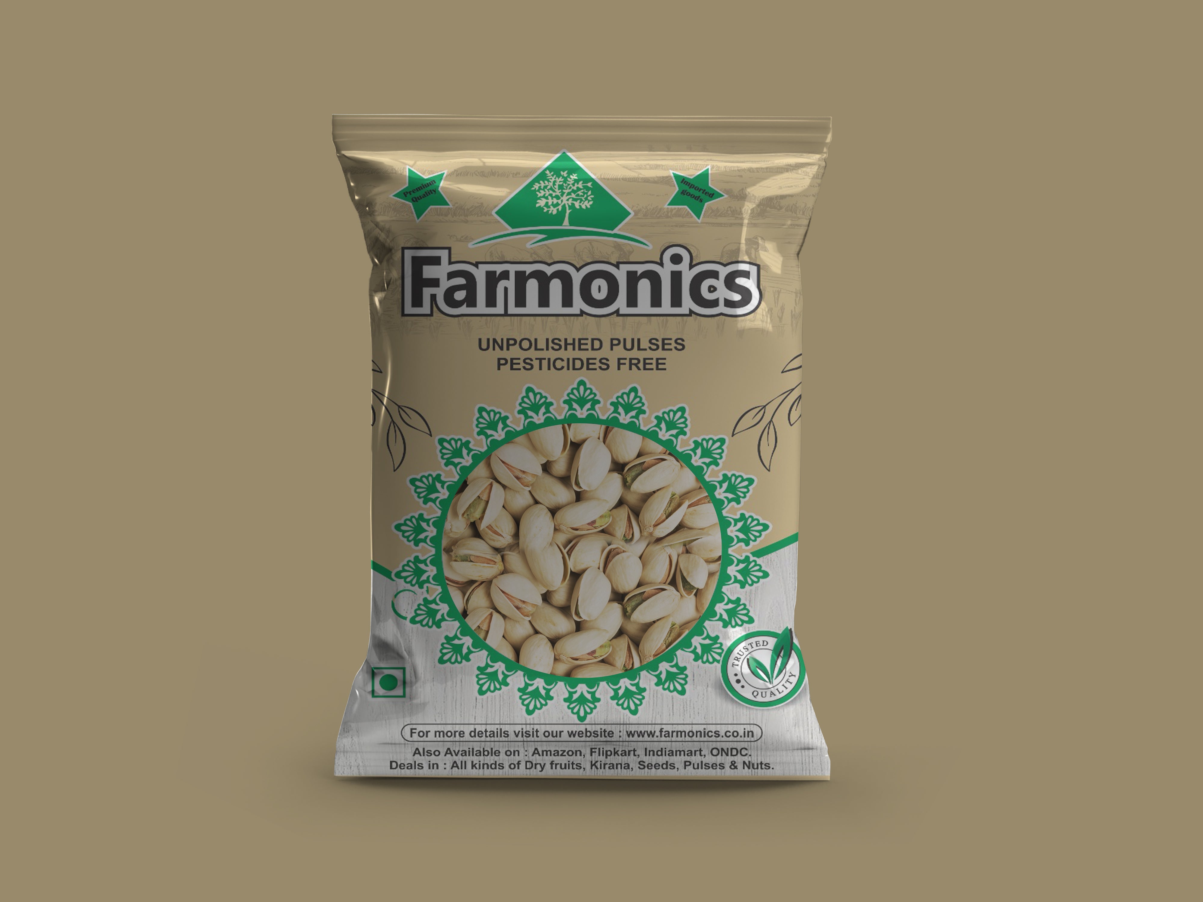 Premium Pista Nuts | Farmonics Dry Fruits & Nuts