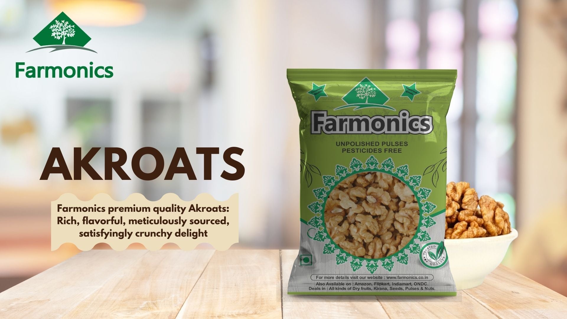 Walnuts online (Akhrot) | Best Quality | Discounted Price – Farmonics