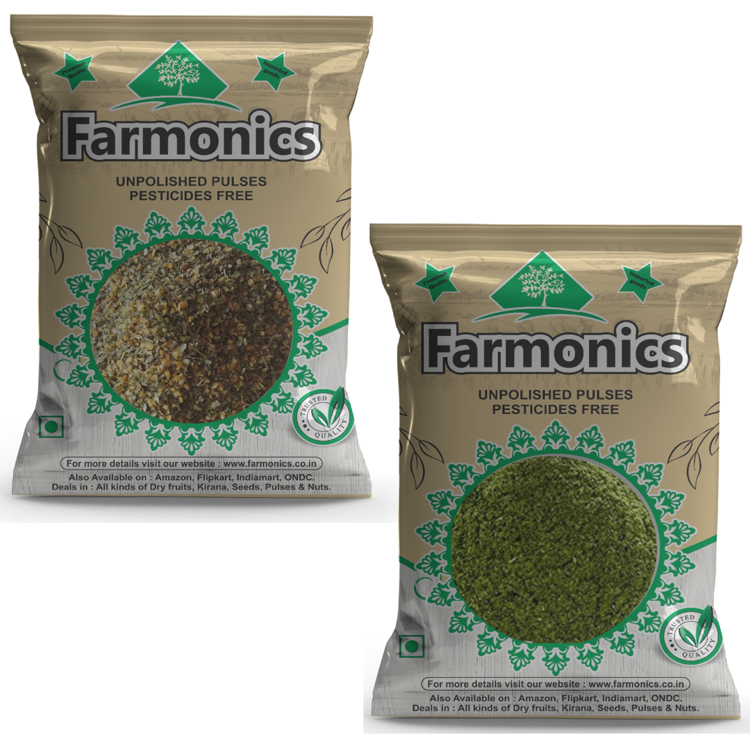 Premium Pizza Seasonings & Mint Powder Combo Pack | Farmonics