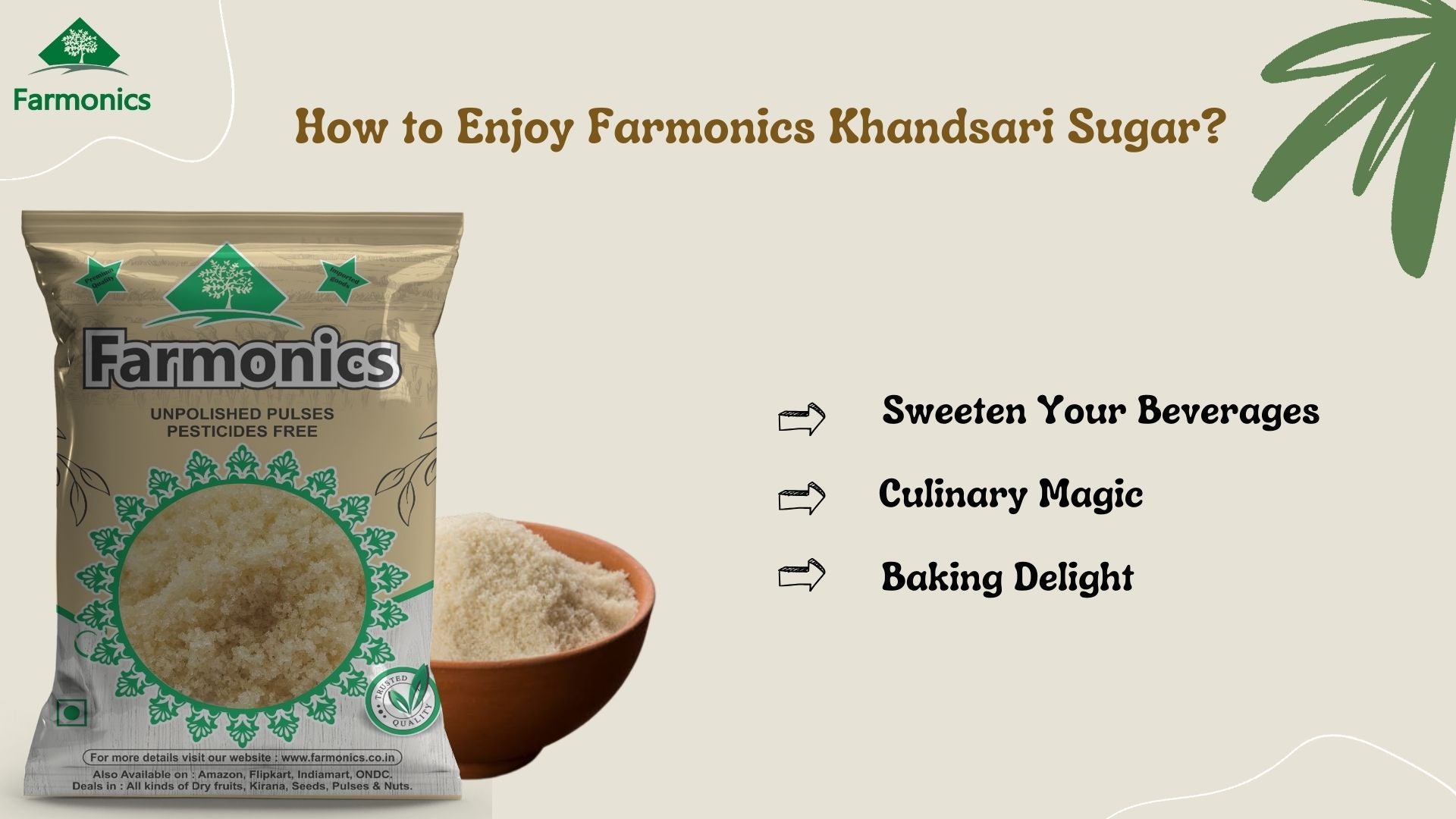 Khand online | Desi Khand | Khandsari Sugar | Khaand | Avail – Farmonics