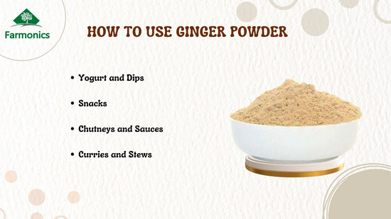 Sauth powder (dry ginger powder) online | Best quality – Farmonics