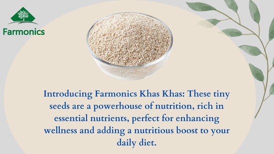 Khas Khas/ Poppy Seeds | Dried Natural Khas-khas|Avail offer – Farmonics