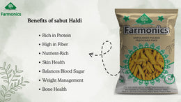 Haldi sabut Turmeric whole online | Haldi Whole | Fresh – Farmonics